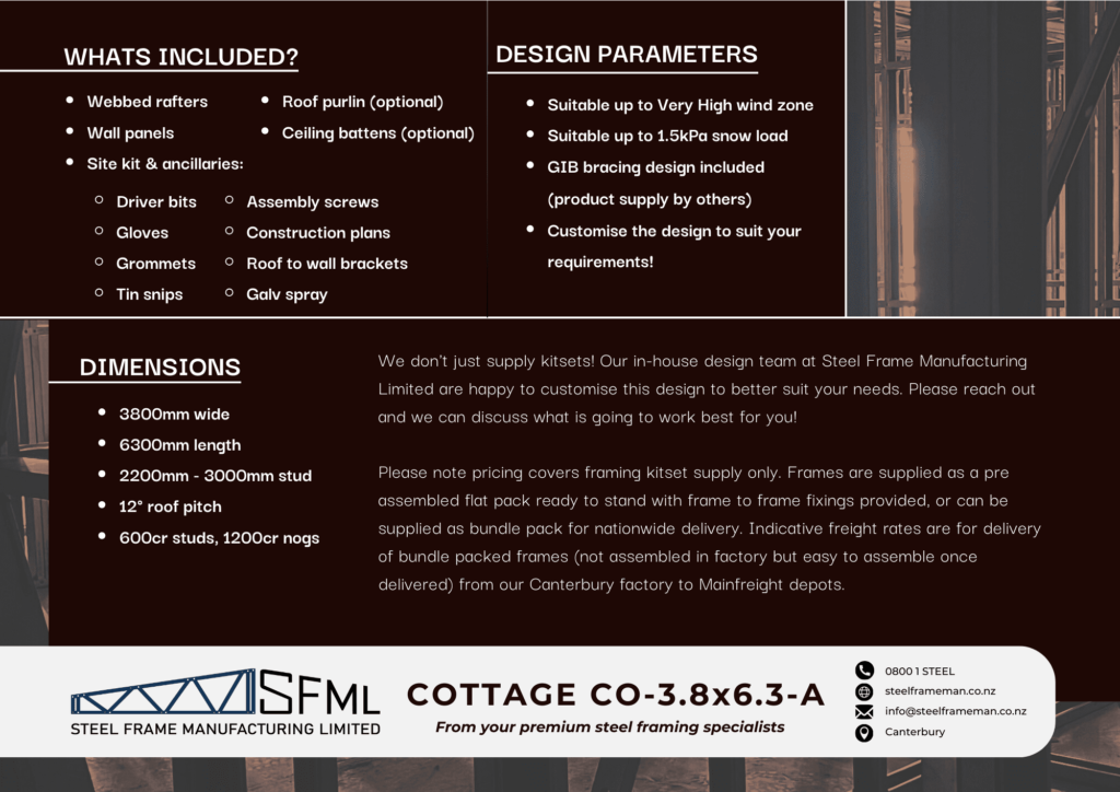 Steel Frame Manufacturing Ltd - New Zealand's Leading Experts